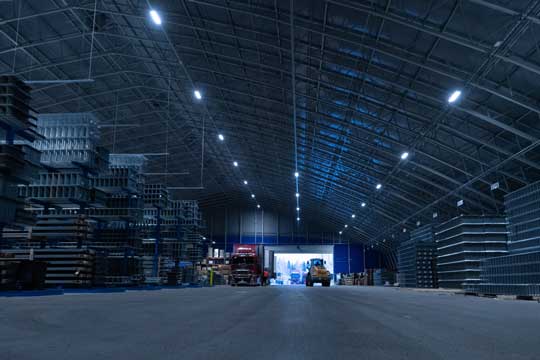 Lauralu design and build Industrial and Sports Megastructures